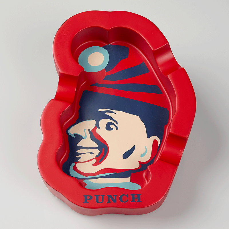 Punch Mr. Punch Head Resin Ashtray | CIGAR.com