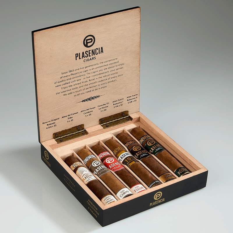 Plasencia 6-Cigar Robusto Collection | CIGAR.com
