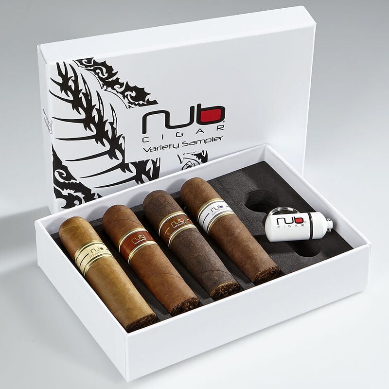Nub 4-Cigar Taster Pack + Punch Cutter | CIGAR.com