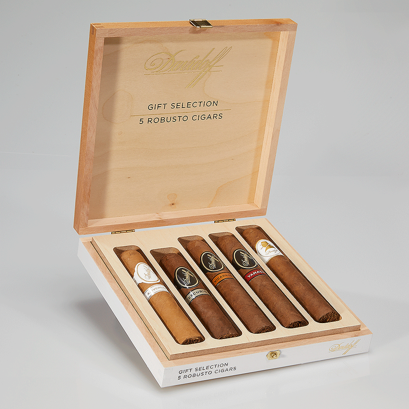 Davidoff Gift Selection Robusto 5-Cigar Sampler | CIGAR.com